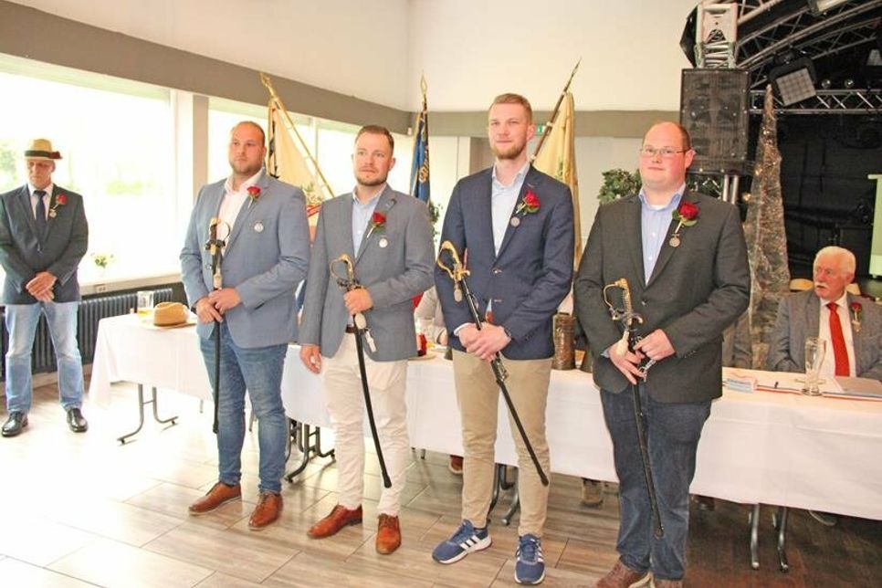 Startklar für das Schützenfest Pfingstversammlung der Oldenburger Gilde ...